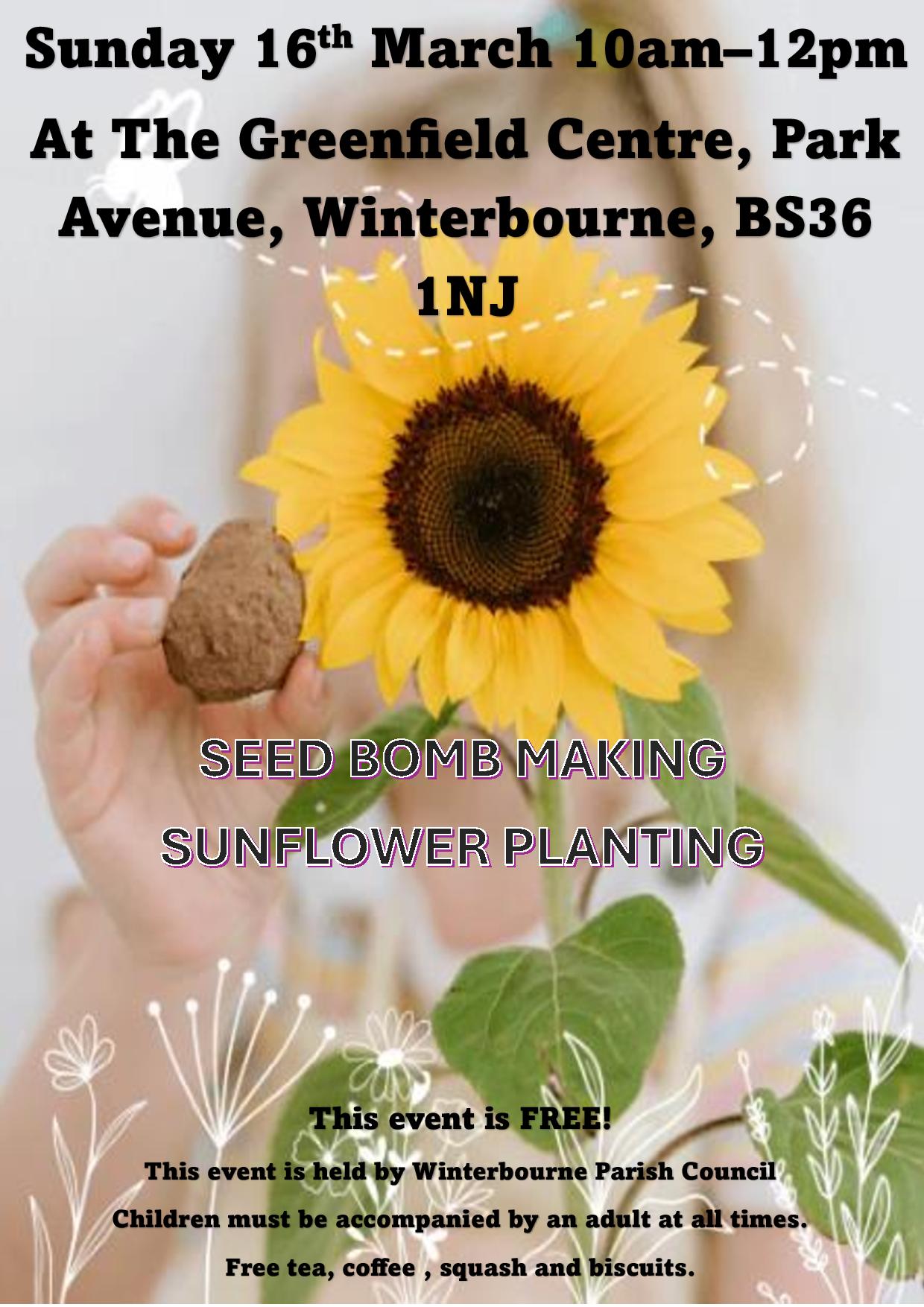 Seed Bomb Making and Sunflower Planting-Parish Council Community Events ...